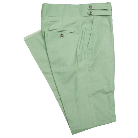 Chiragh Apparel | Pants | Mens Gurkha Pants Green Cotton Slim Straight ...